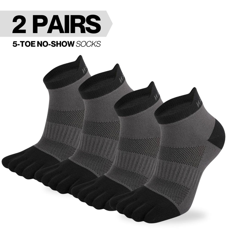 5-Toe No Show Socks - Gronanda – Grönanda